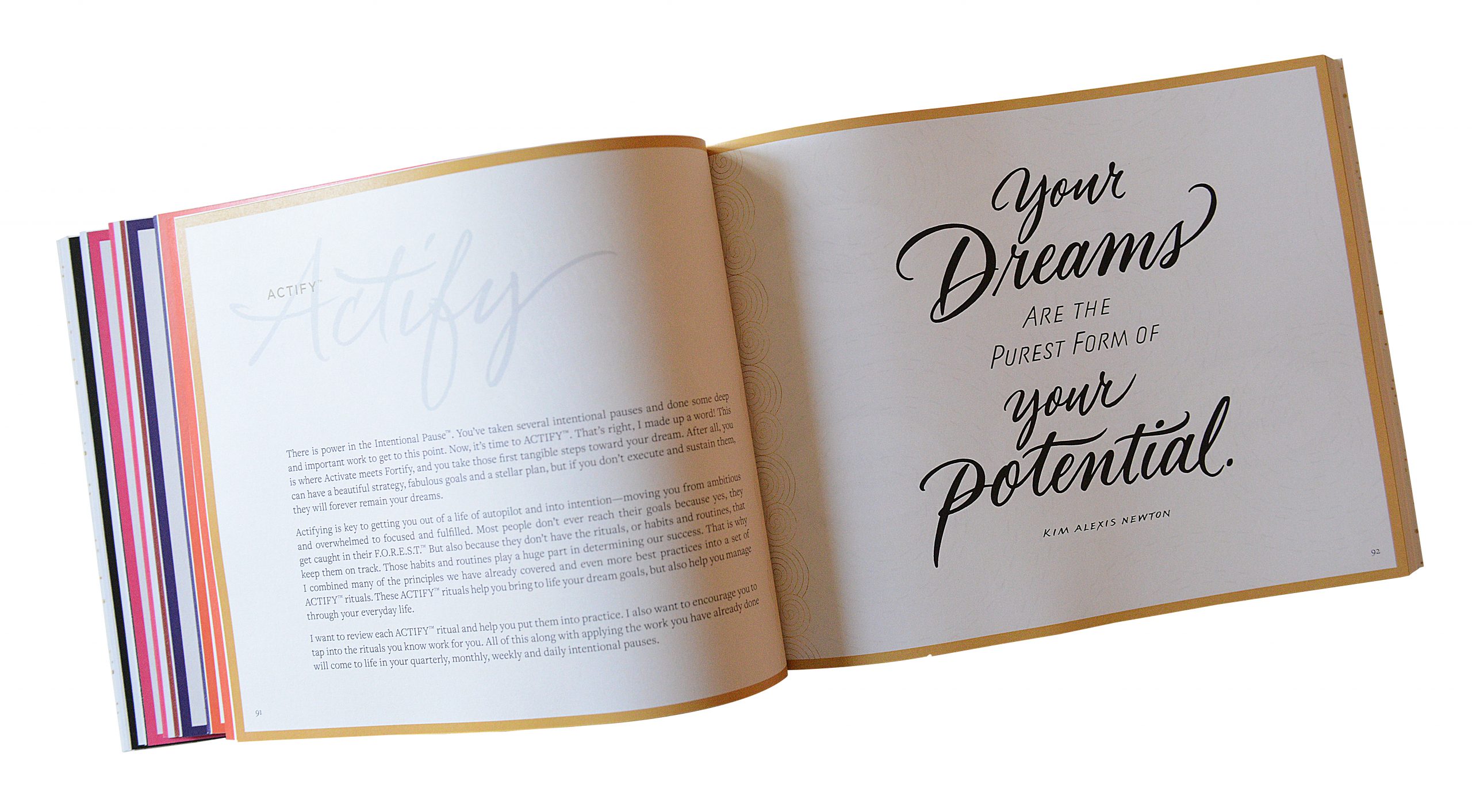 The Intentional Pause Dream Workbook and Monthly Planner | Alexis Gift ...